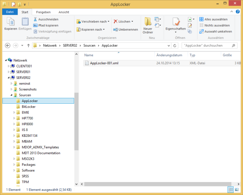 Teil 25: AppLocker konfigurieren und verwalten | Ein einfaches Netzwerk