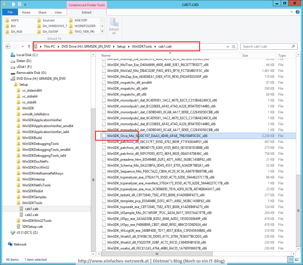 Orca MSI-Editor herunterladen und installieren | Ein einfaches Netzwerk